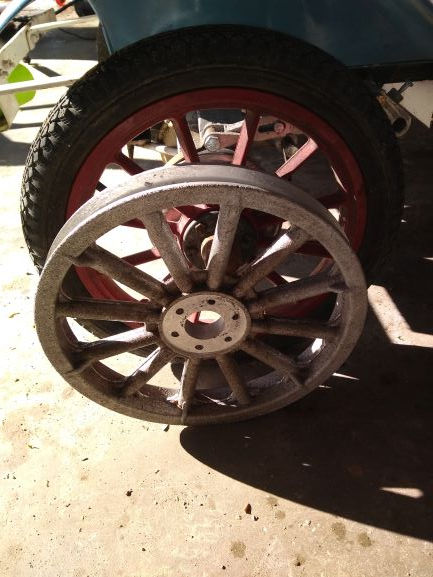 Go-Kart Guru - Aluminum Model T Go Kart Wheels